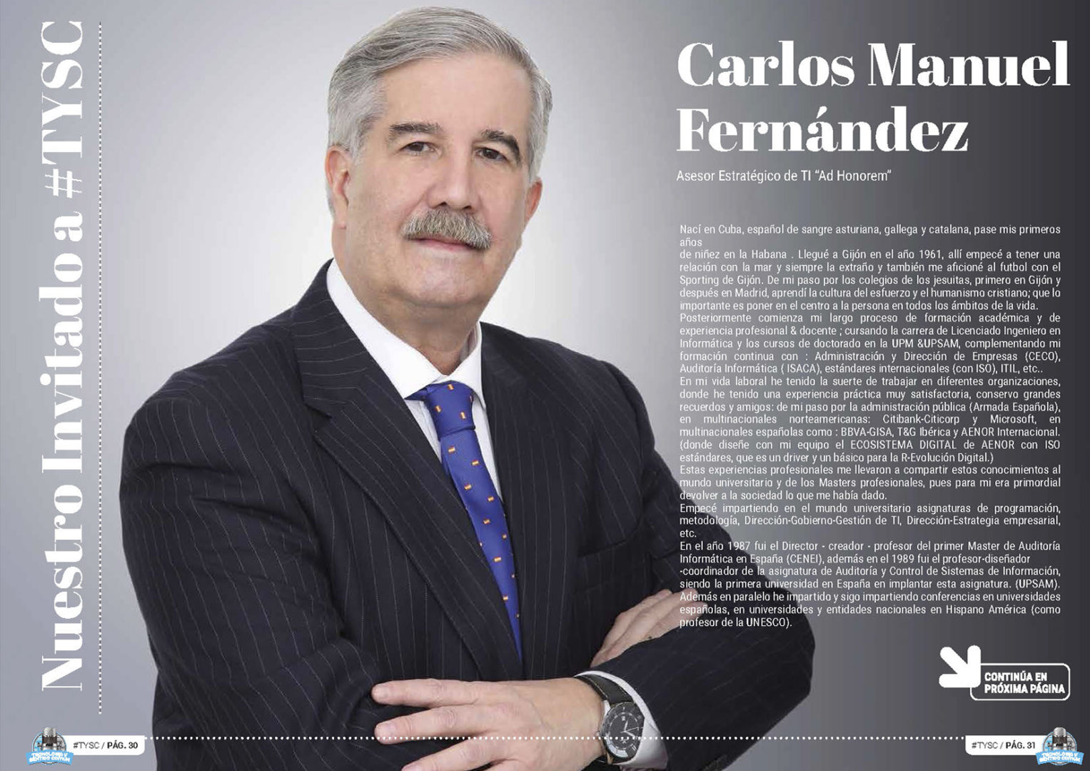 Carlos Manuel Fernández Nuestro Invitado a TYSC | Tecnología y Sentido ... Carlos Manuel Fernández Nuestro Invitado a TYSC | Tecnología y Sentido ...