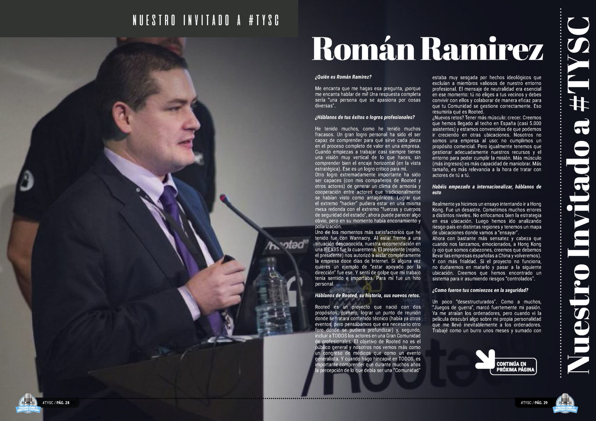 Román Ramirez «Nuestro Invitado a TYSC» | Tecnología y Sentido Común