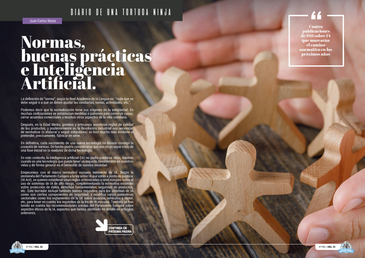 Normas, buenas prácticas e Inteligencia Artificial | Tecnología y Sentido Común